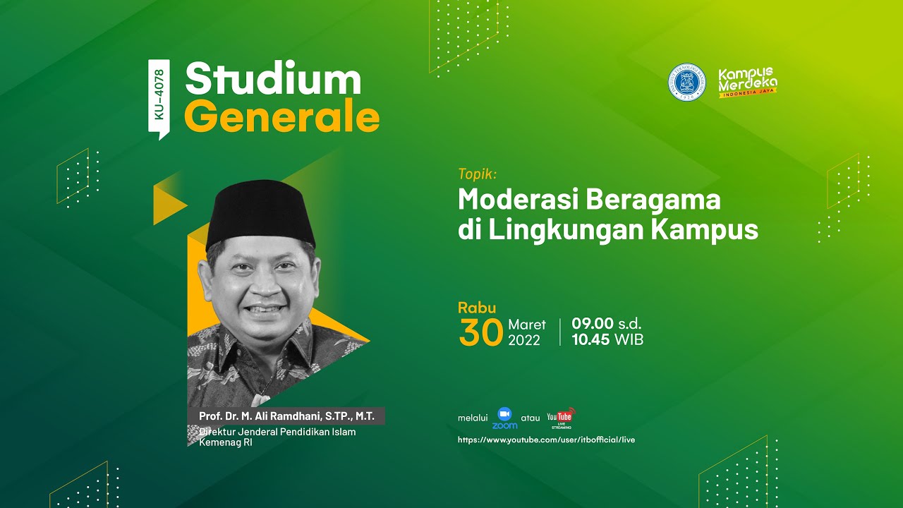 SG KU-4078 : Prof. Dr. M. Ali Ramdhani, S.TP., M.T. (Direktur Jenderal ...