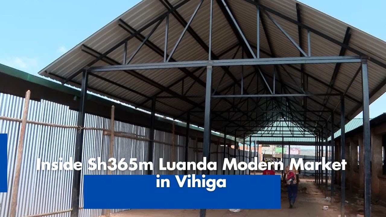 Inside Sh365m Luanda Modern Market in Vihiga - YouTube