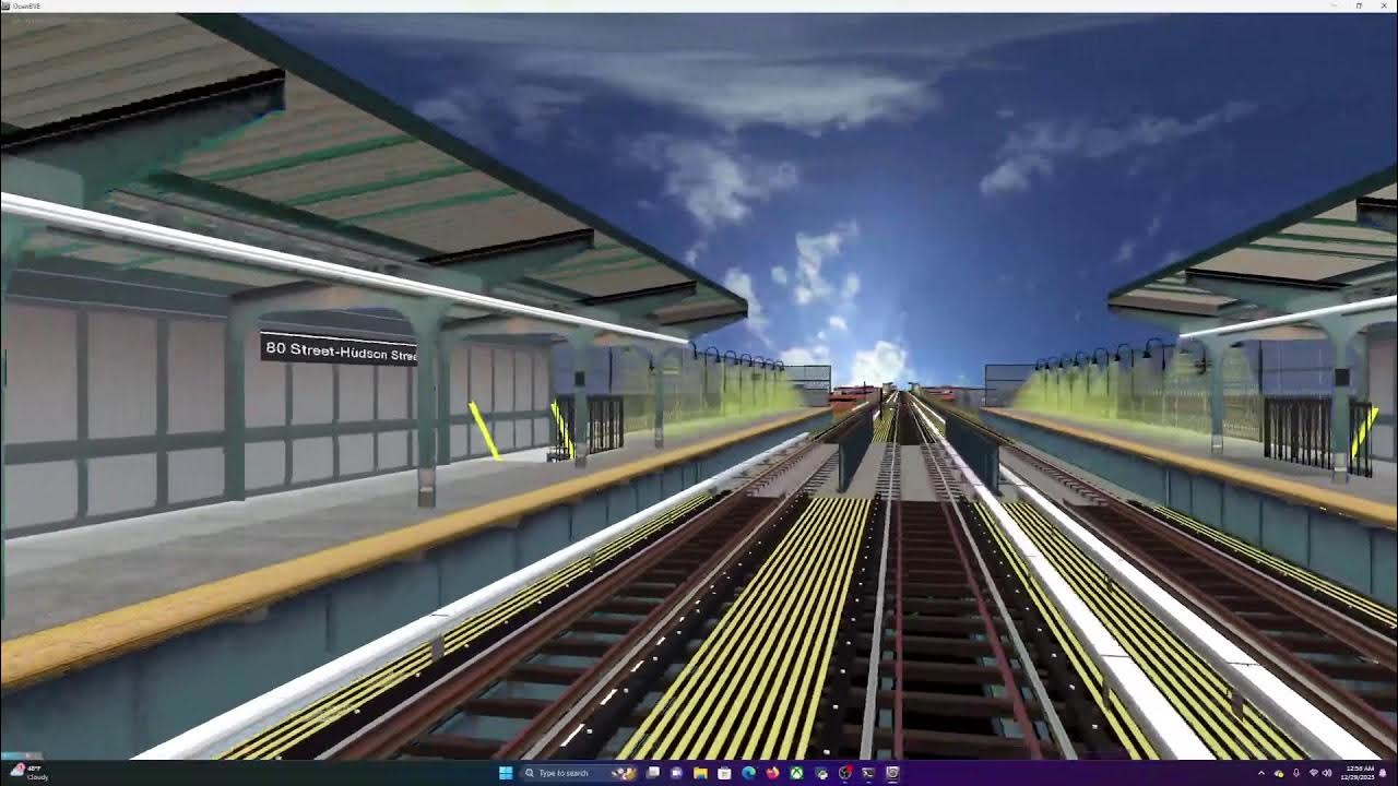 OpenBVE: R46 Shuttle from Rockaway Park to Rockaway Blvd - YouTube