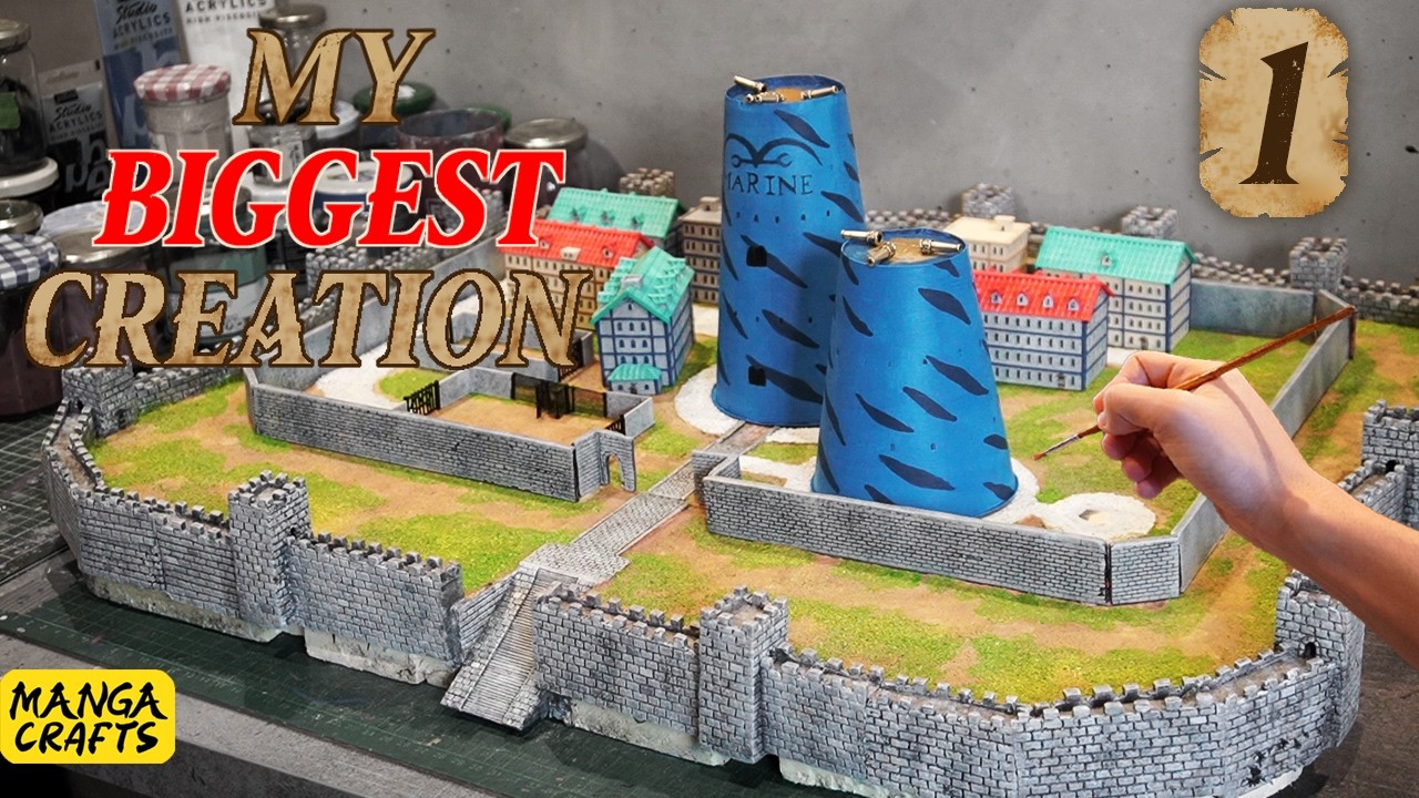 Rebuilding Shell Town Marine Base from One Piece – Diorama Project ...