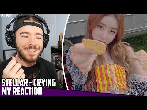 Stellar(스텔라) - Crying(펑펑울었어) | MV Reaction/Review - YouTube