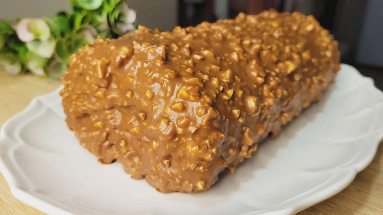 Delicious SNICKERS chocolate roll that melts in your mouth! Simple and ...