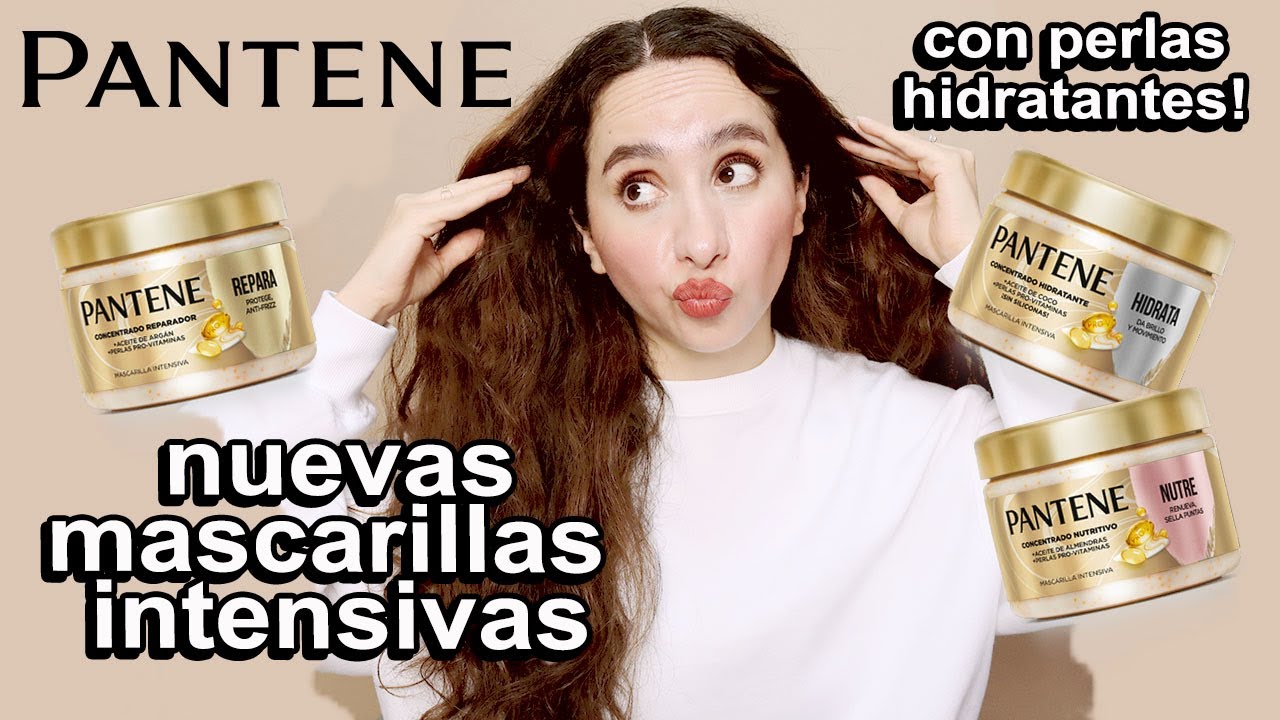 NUEVAS Mascarillas Pantene Intensivas 💆‍♀️ ¡Transforma tu Cabello en ...