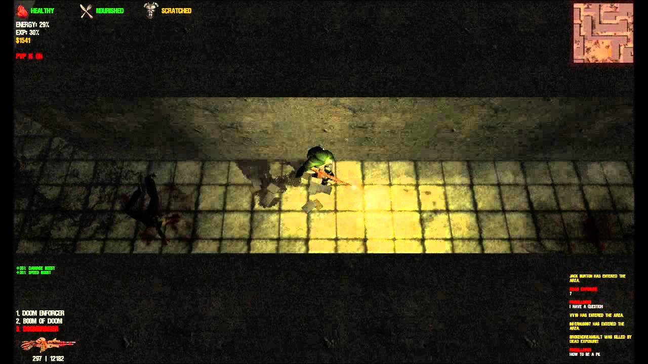 Dead Frontier: Corpse Destroyer PvP Test (W/ Boost) - YouTube