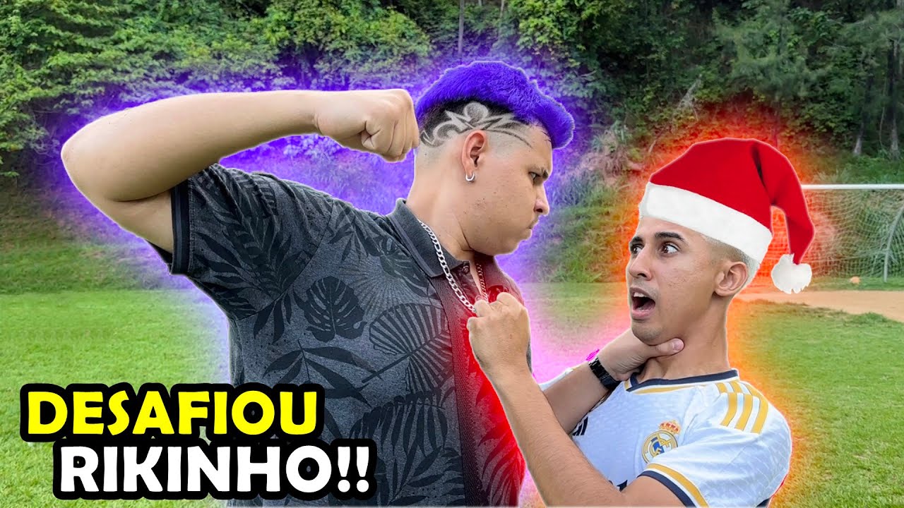 TRETA! O GIGANTE AMEAÇOU O RIKINHO NO CAMPO ‹ Rikinho › - YouTube
