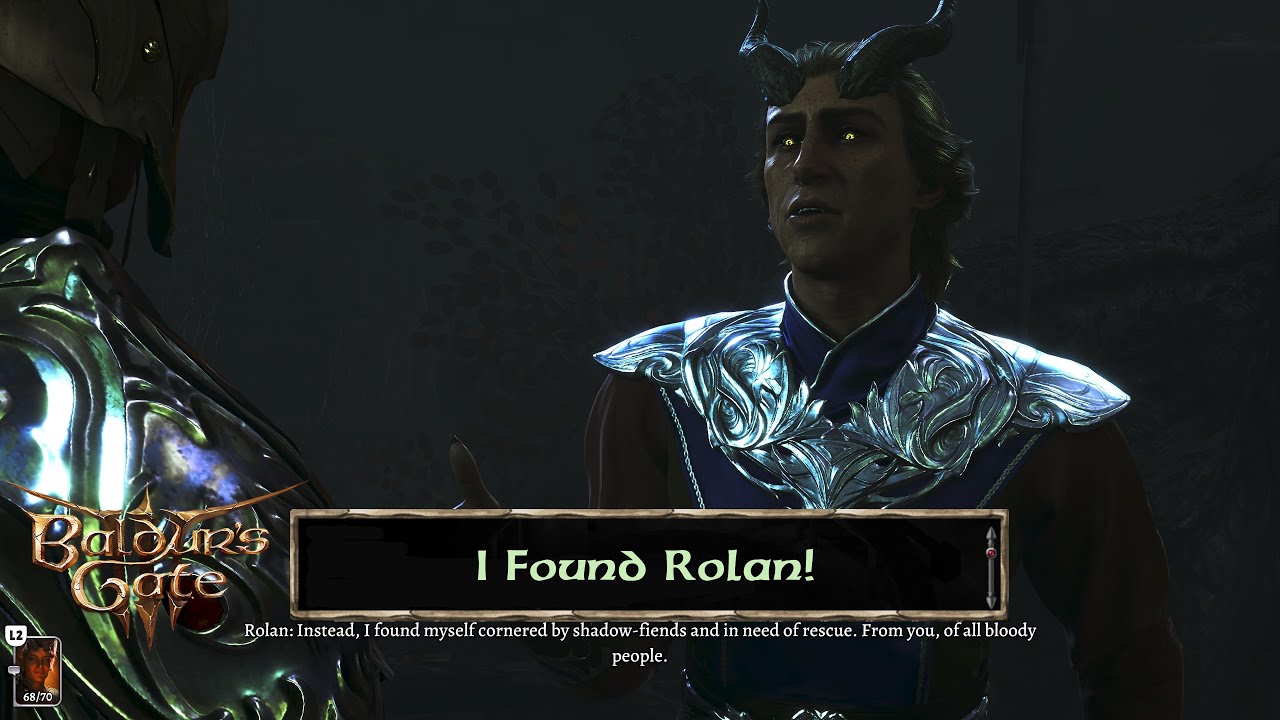 Saving Rolan From the Shadows But Will He Really Be Okay? — Baldur's ...