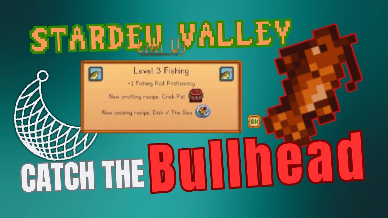 Bullhead in Stardew Valley - YouTube