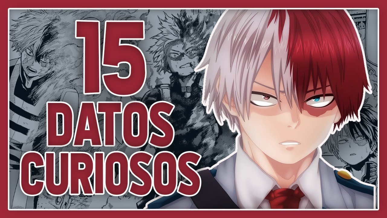15 Datos Curiosos de Todoroki Shouto | ¿Inspirado en Zuko de Avatar ...