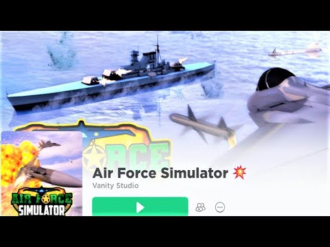 Playing Roblox Fighter Jets Flight Simulator - Air Force Simulator ...