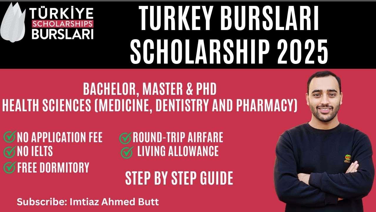 Turkey Burslari Scholarship 2025 | Fully Funded Turkey Scholarships ...