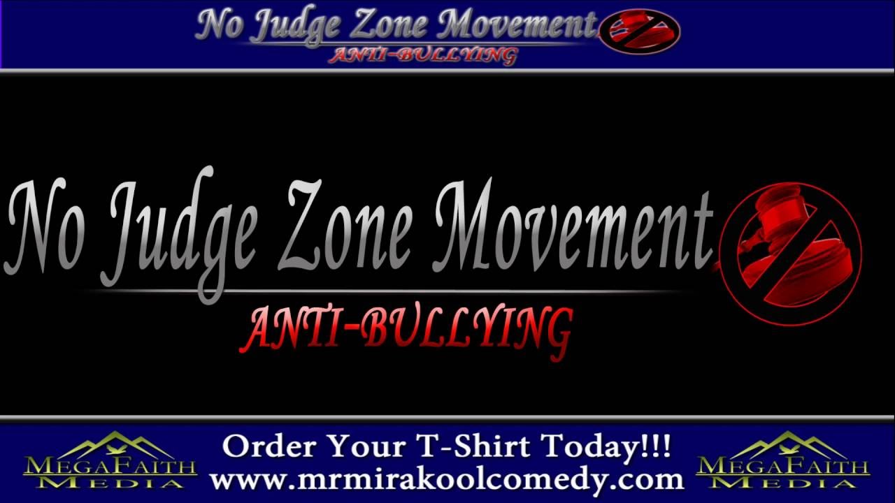 No Judge Zone Movement: T-Shirt Campaign - YouTube