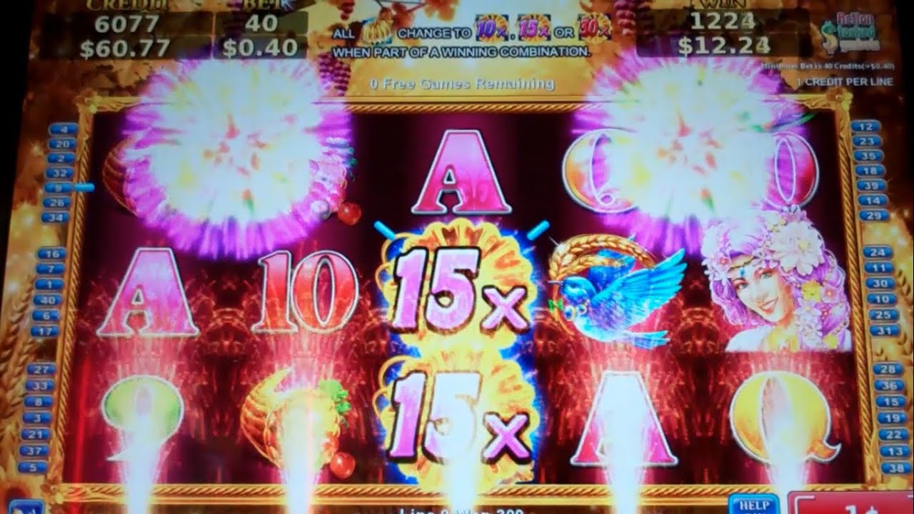 Golden Pumpkin Slot Machine Bonus - 5 Free Games Win with 10x + 15x ...