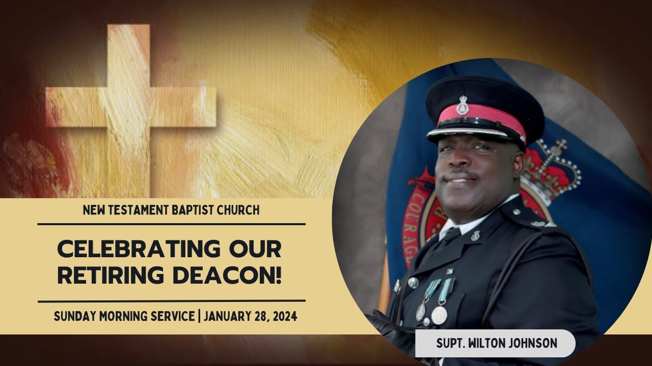 Celebrating Our Retired Deacon Supt Wilton Johnson - YouTube