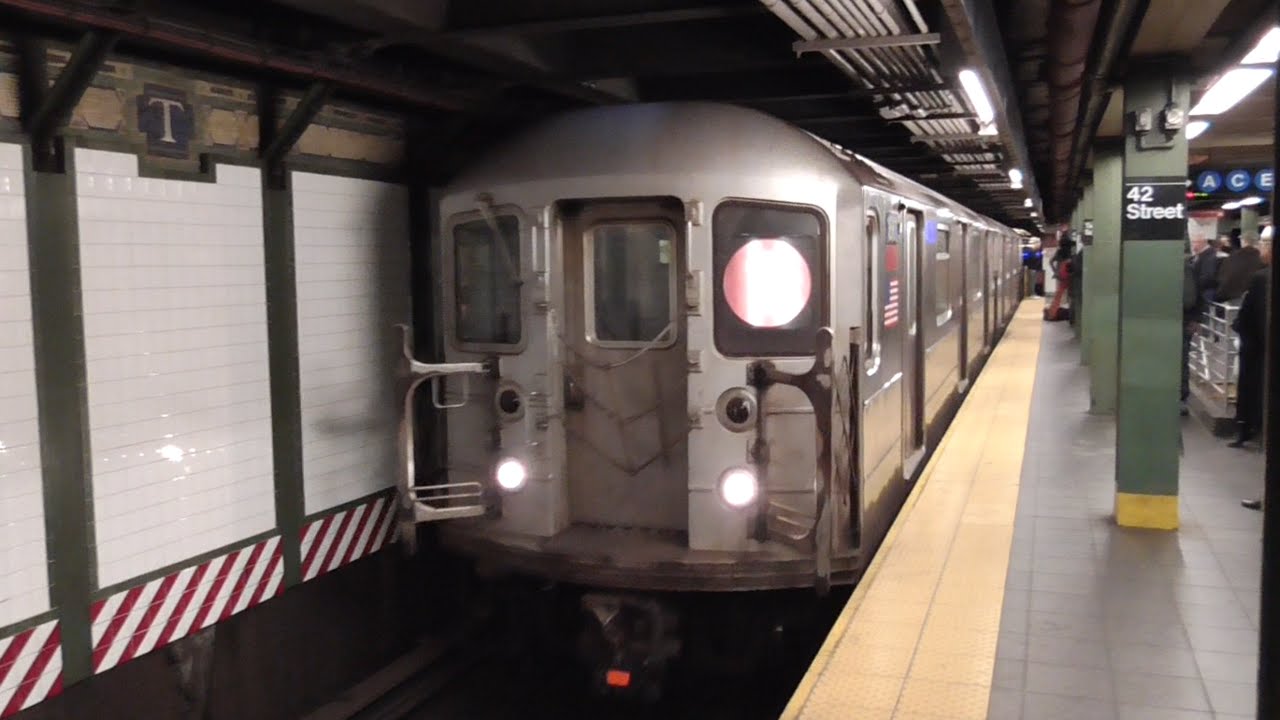[1X] New York City Subway Trains, Railfanning Manhattan NY, October ...