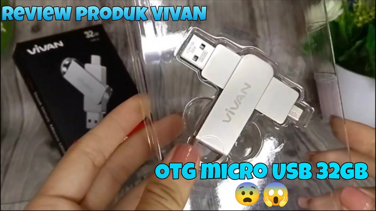 Review barang VIVAN VOM 132 32 GB Dual Drive Micro USB OTG Serba guna ...