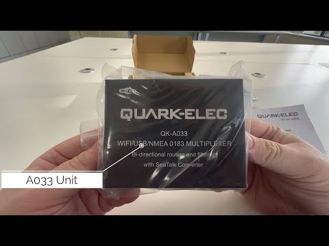 Unboxing the Quark-elec A033 Bi-directional NMEA 0183 Multiplexer with ...