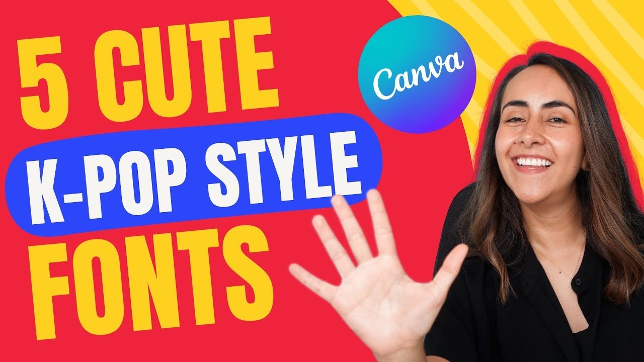 5 irresistible KPOP Fonts in Canva | Shorts - YouTube