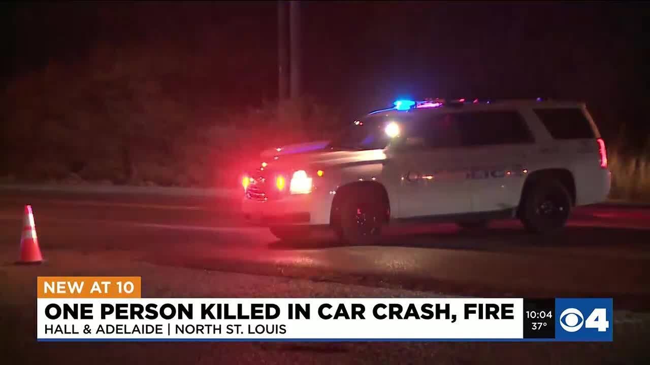 1 dead after car fire in North City - YouTube