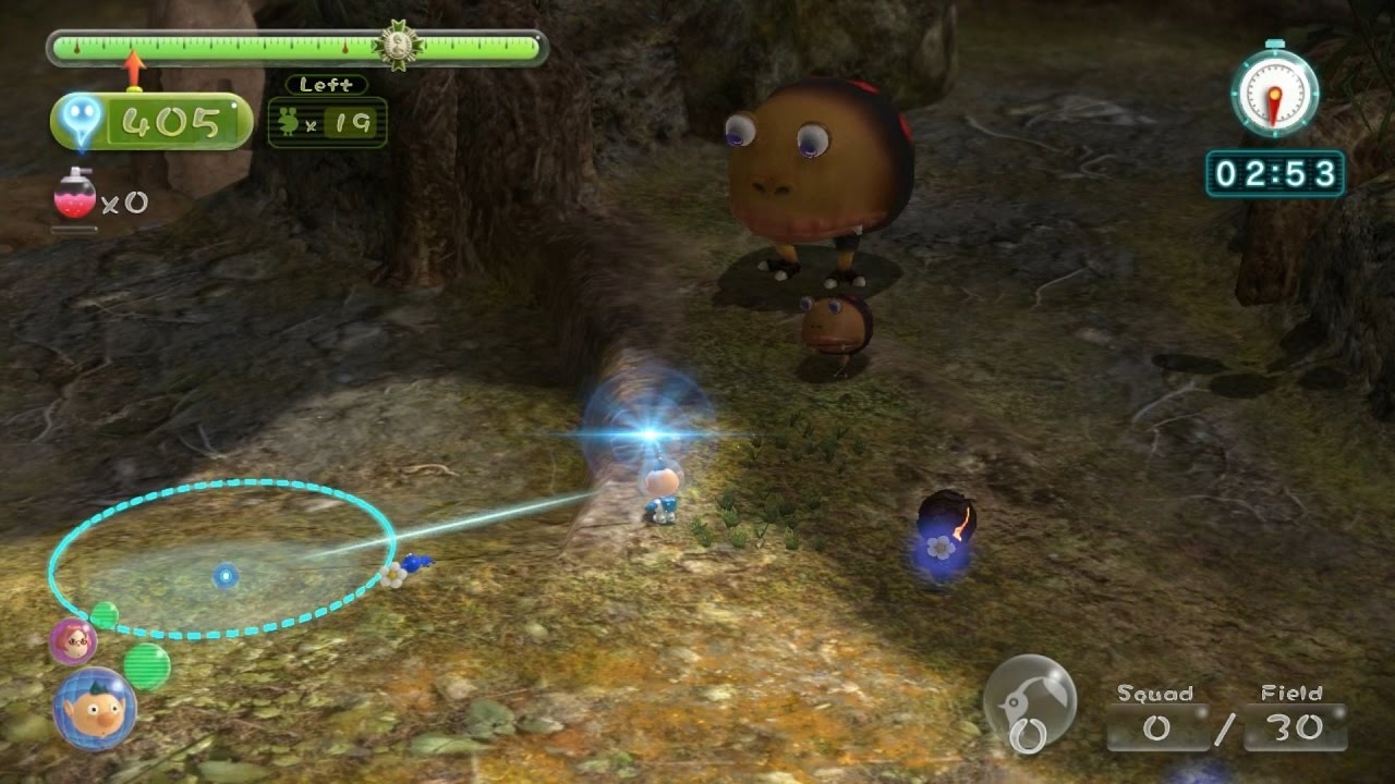 Pikmin 3 Mission Mode - Battle Enemies #10 (DLC): Formidable Oak Remix ...