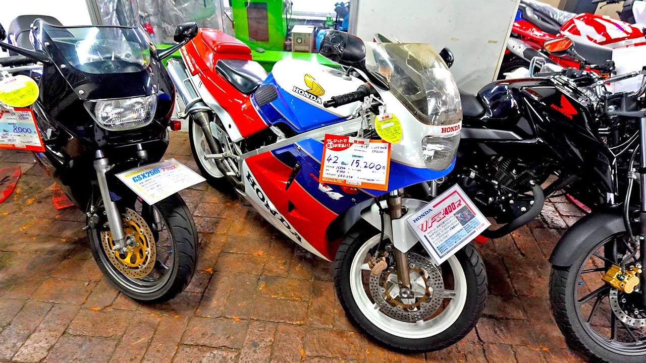 Exploring Motorbikes For Sale in Japan! - CHEAPER THAN YOU THINK! - YouTube