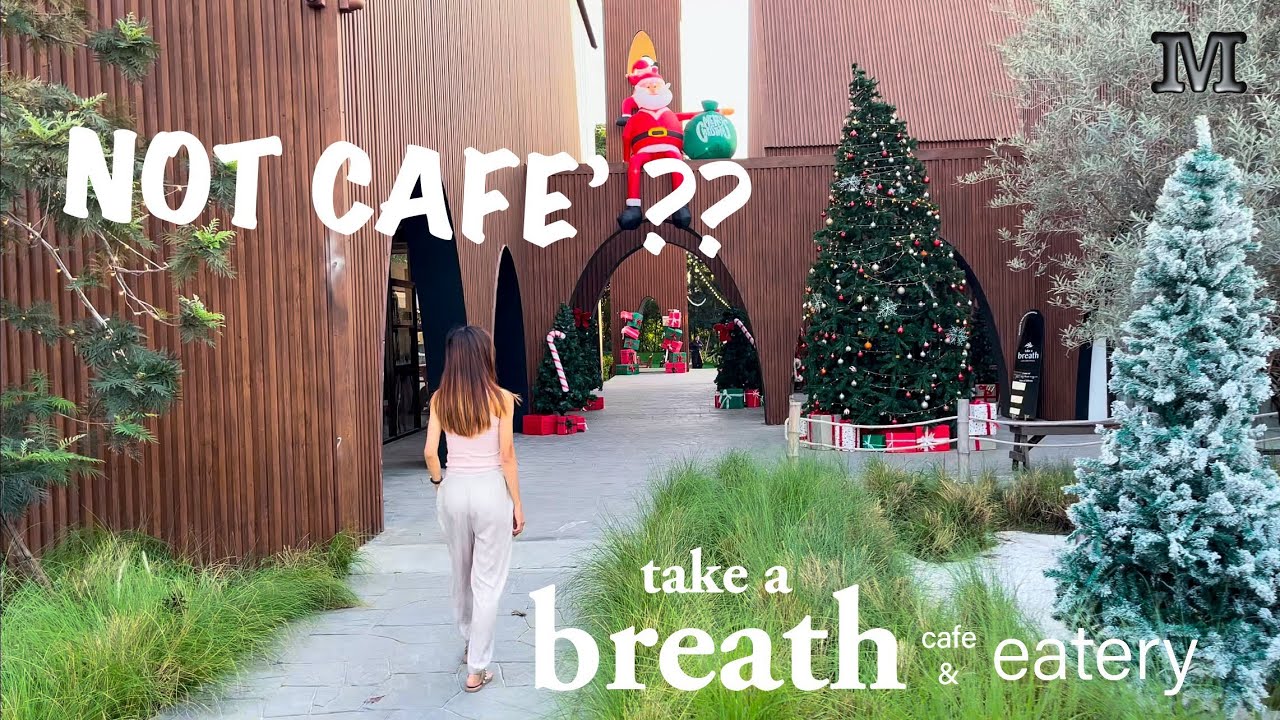 Not really a cafe? ..Why? Take a Breath cafe & eatery พรานนก ...