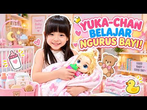 YUKA-CHAN BELAJAR NGURUS CALON ADIKNYA! GEMAS BANGET! | vlog