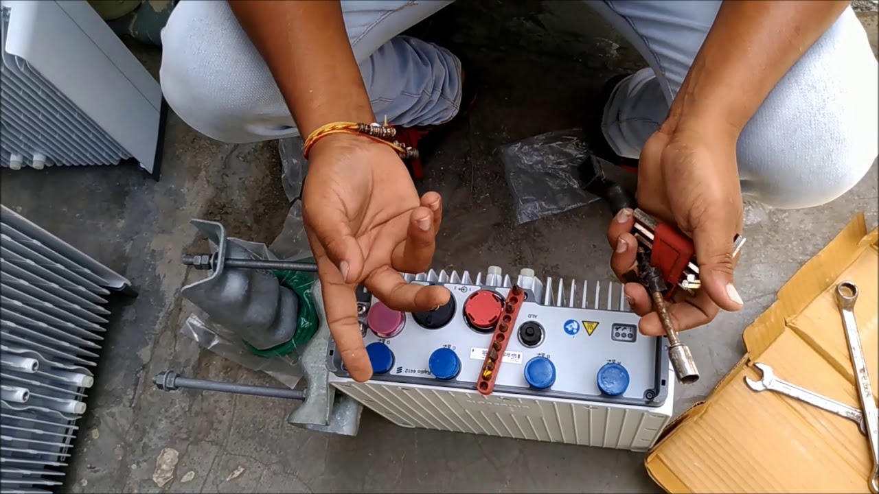 4G Ericsson Installation - YouTube