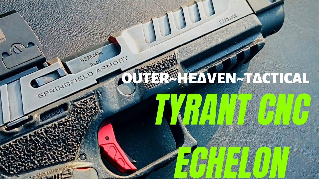 Tyrant CNC Echelon Trigger install #edcgear #2amendment # ...