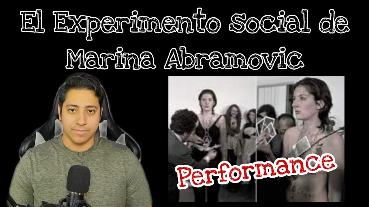 El Experimento Social de Marina Abramovic - Performance - YouTube