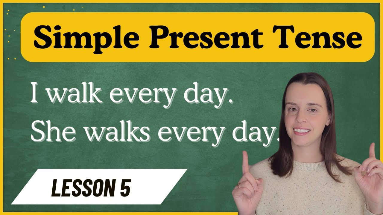 Learn the Simple Present Tense: A Quick and Easy Guide! - YouTube
