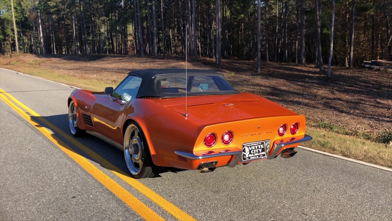 1972 Modded Chevrolet Corvette Convertible, 350, Auto, Deluxe Interior ...