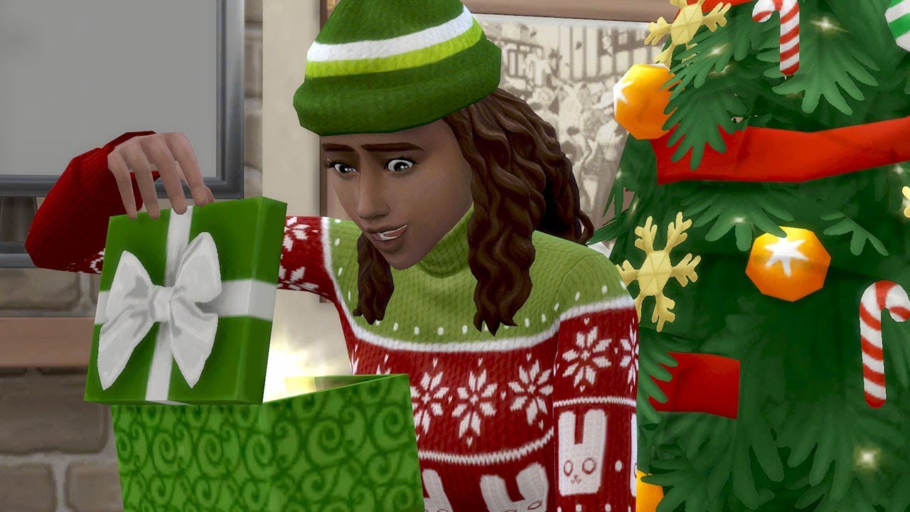 FIGHTING FATHER WINTER // The Sims 4: Runaway Teen Challenge #16 - YouTube