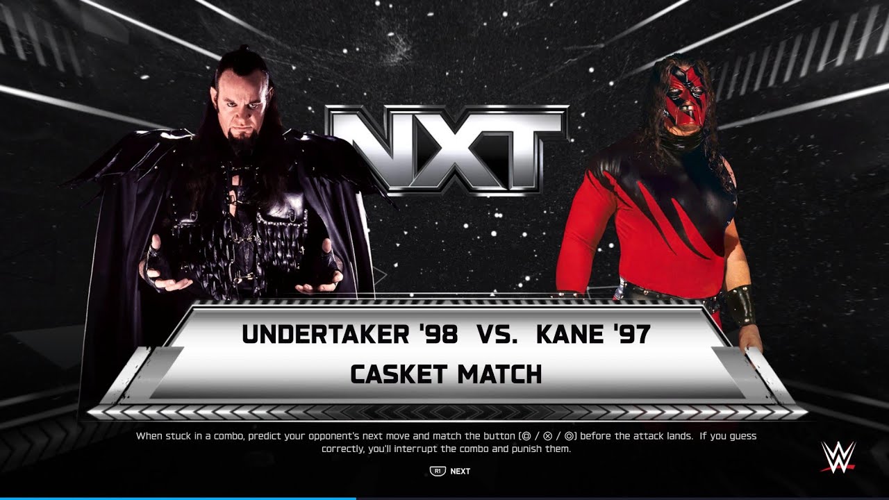 Undertaker 98' Vs Kane 97' (Casket Match) WWE2K25 - YouTube