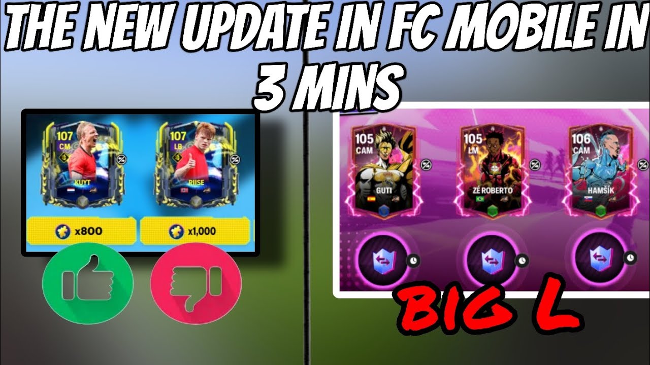 The new fc mobile update in 3 mins ! - YouTube