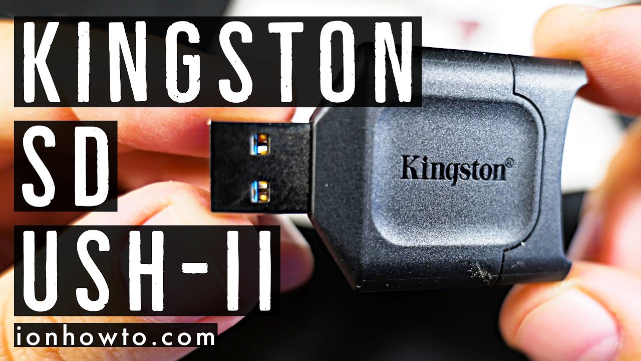 Kingston MobileLite Plus uhs-II sd Card Reader unboxing - YouTube
