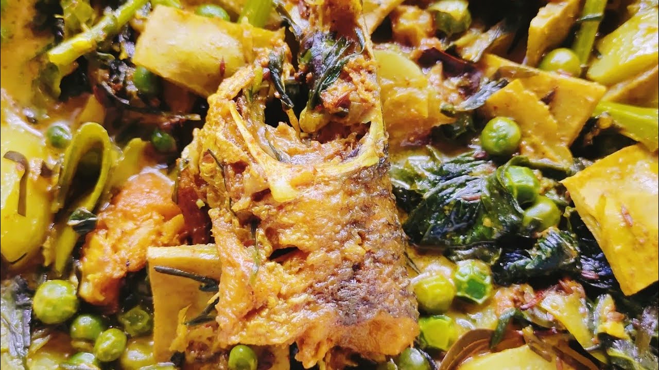 Nga Ataoba with yongchak Fried fish & stinky bean #fishfry #freshvaggie ...