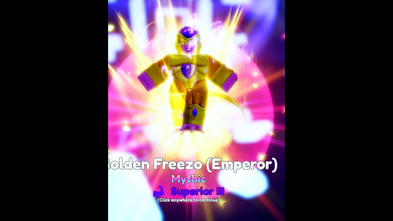 Evolving Golden Frieza in Anime Adventure - YouTube