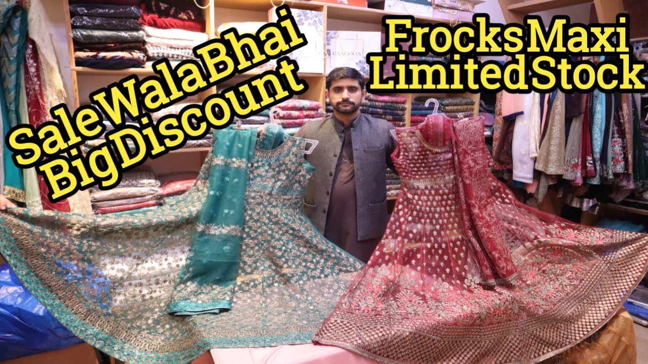 Pakistani Top Class Fancy Frocks Lowest Prices| Long Maxi For Function ...