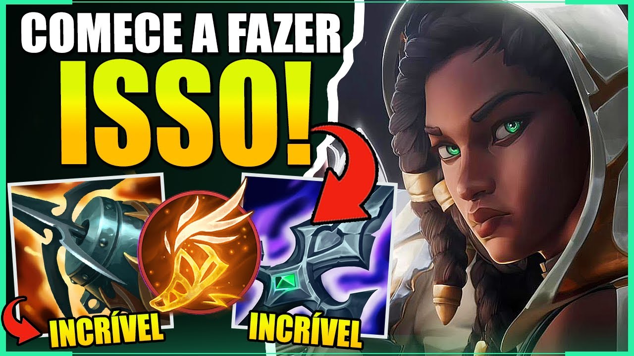 O NOVO ITEM para Senna Sup Carregar todo Adc!! (Senna Hyper Carry ...