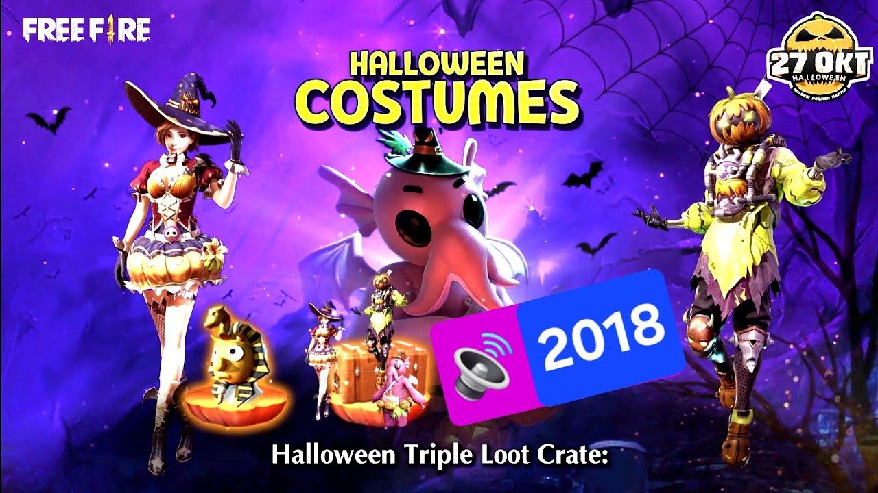 Free Fire Halloween Ringtone 2018 🎃 | Halloween Event 2018 Full Details ...