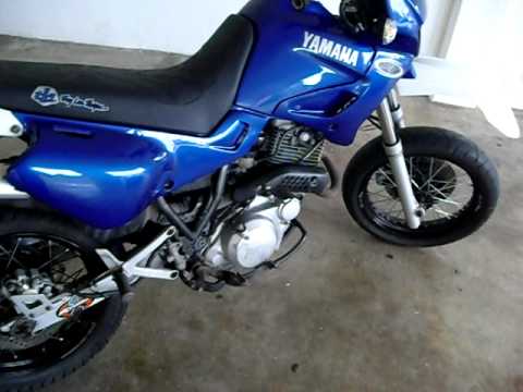 YAMAHA XT 600 SUPERMOTARD - YouTube