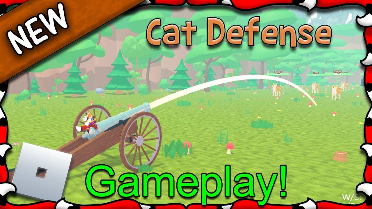 ROBLOX | New Cat Defense - Gameplay! #1 - 1080HD - YouTube