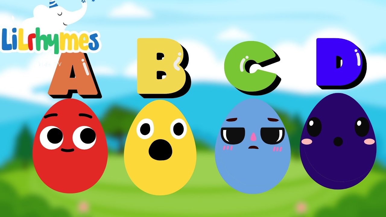 ABC Kids Songs | Color Egg Surprise A TO Z | Alphabet Surprise Eggs 🥚 ...