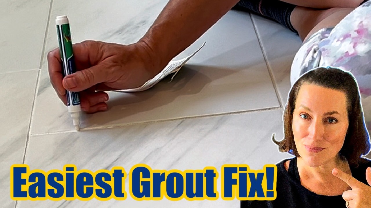 Make Grout White Again! The Right Way To Use A Grout Pen, With Long ...