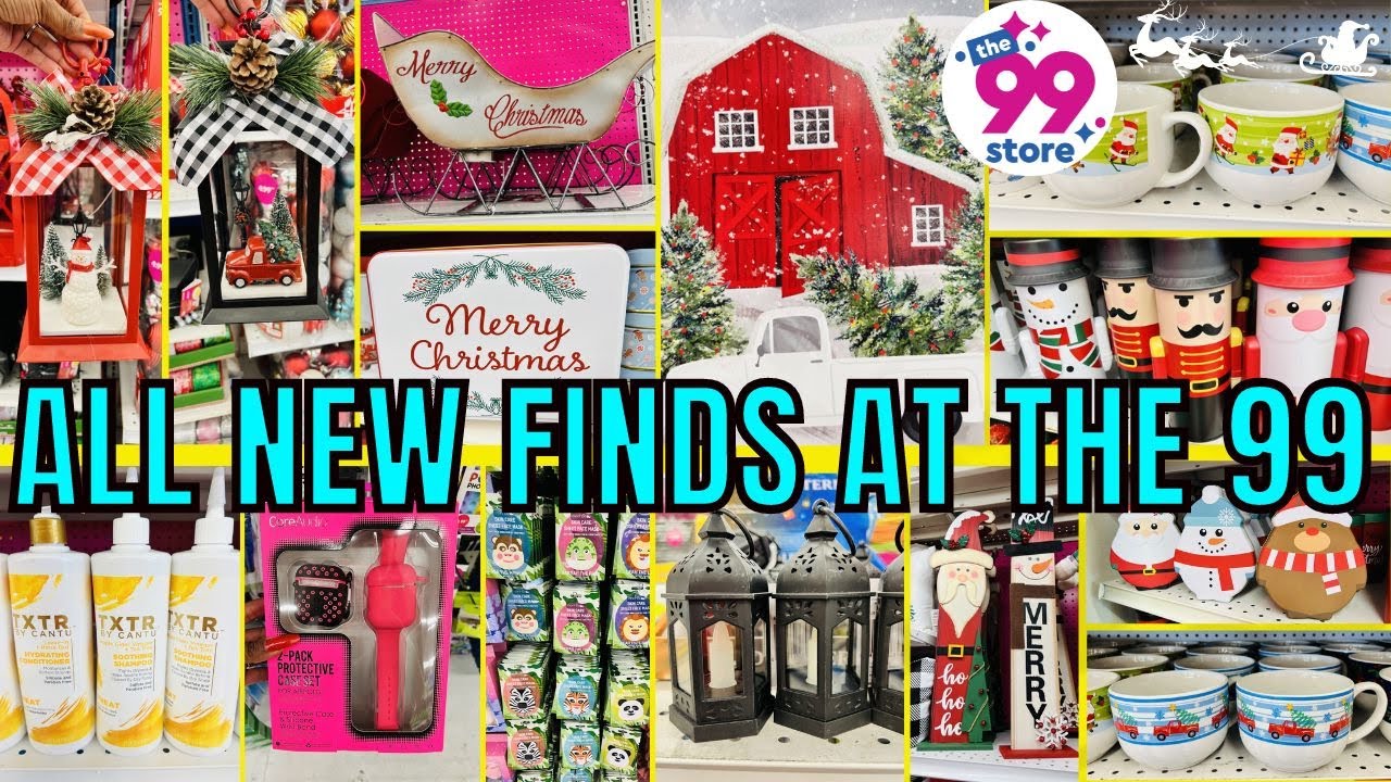 NEW Finds at the 99 | 99 Store Shopping | 99 Cent Store Shop w/me🎄🎅🏼NEW ...