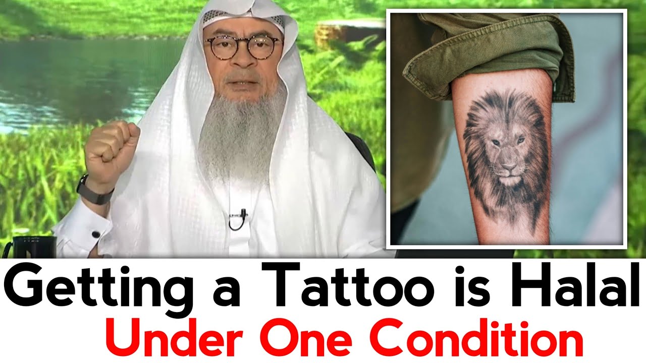 When is Getting a Tattoo Halal? | Sheikh Assim Al Hakeem - YouTube