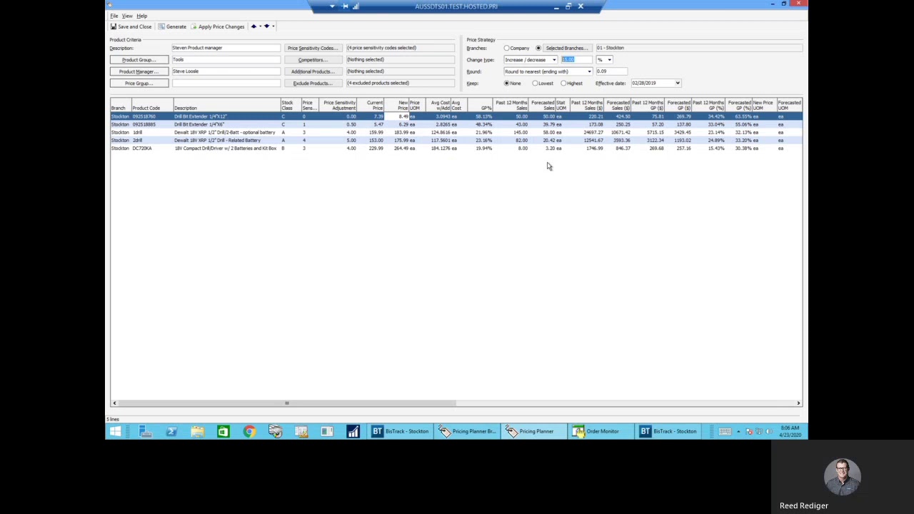 Quick Look: Pricing Planner for BisTrack - YouTube