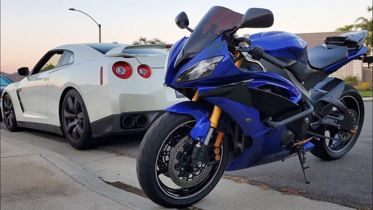 Buying my first Motorcycle Yamaha R6 ... - YouTube