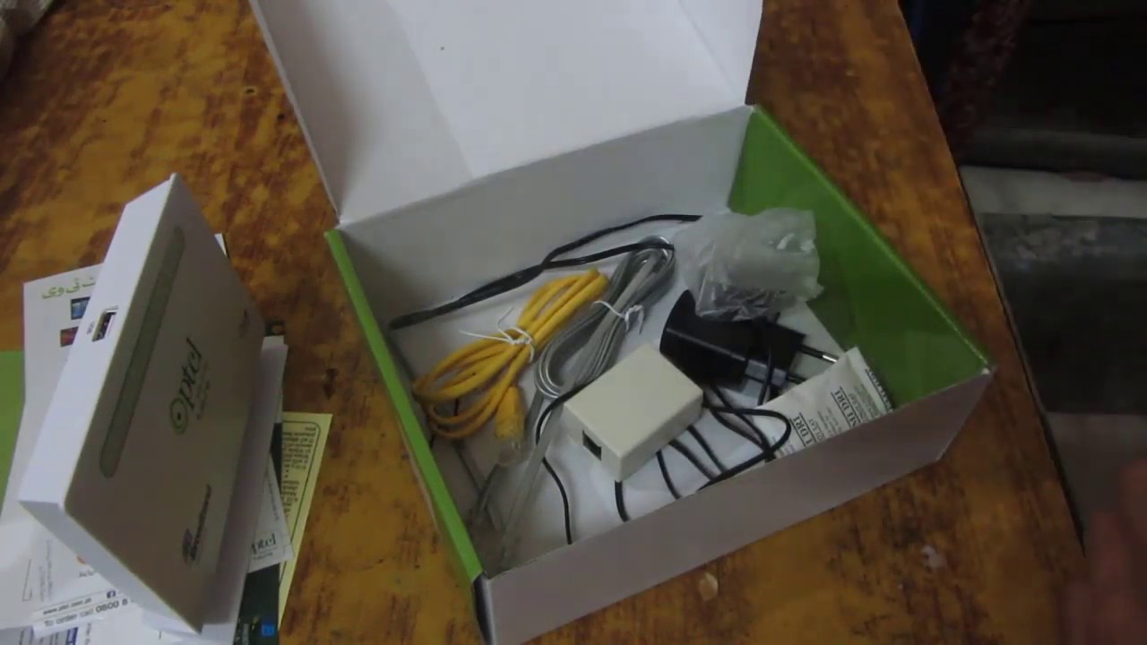 ADSL2 Ptcl New Modem I KASDA KW58283 I Unboxing Review - YouTube