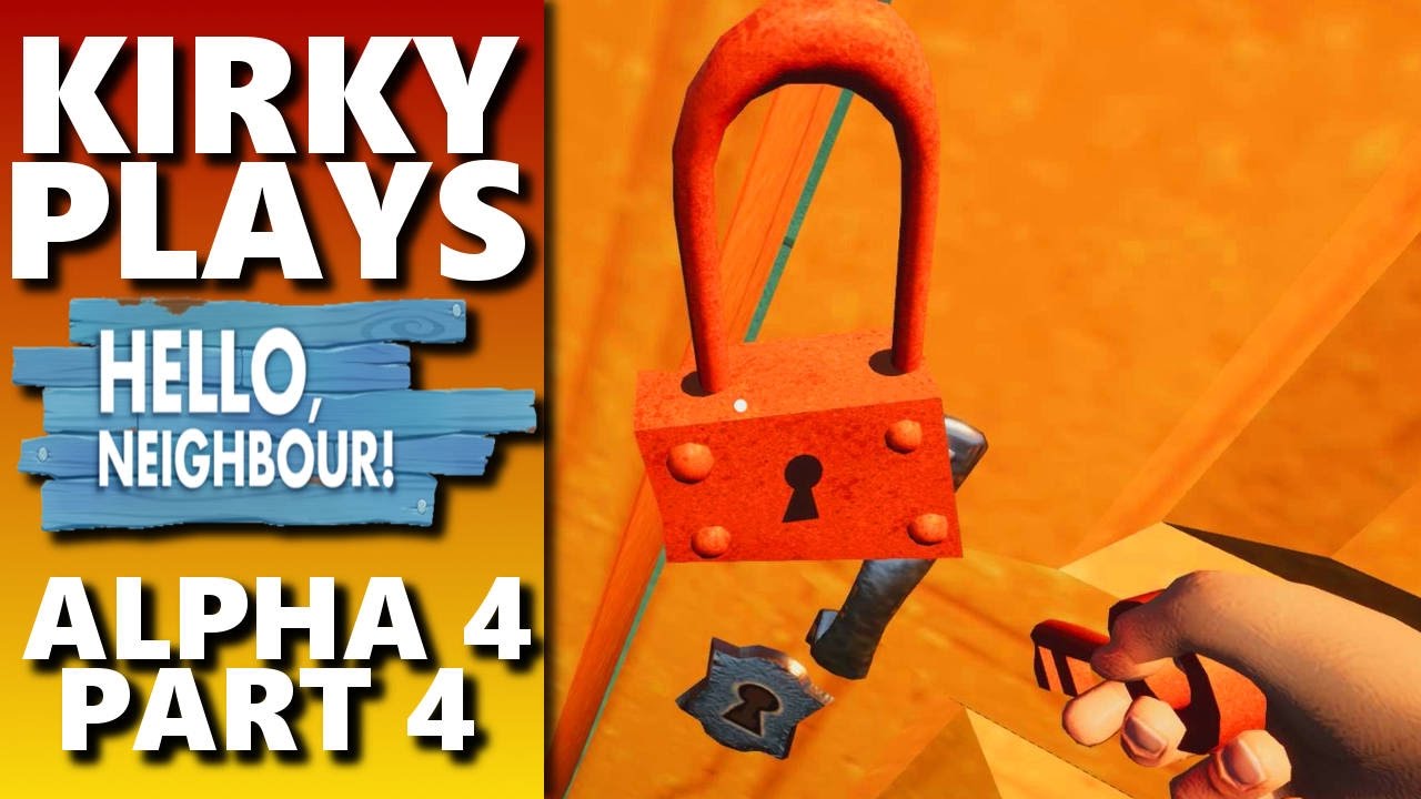 It's Time To Finish This! Let's Use The Red Key | Hello Neighbor Alpha ...